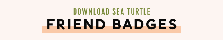 Guide to Sea Turtle Nesting Season + Free Printables